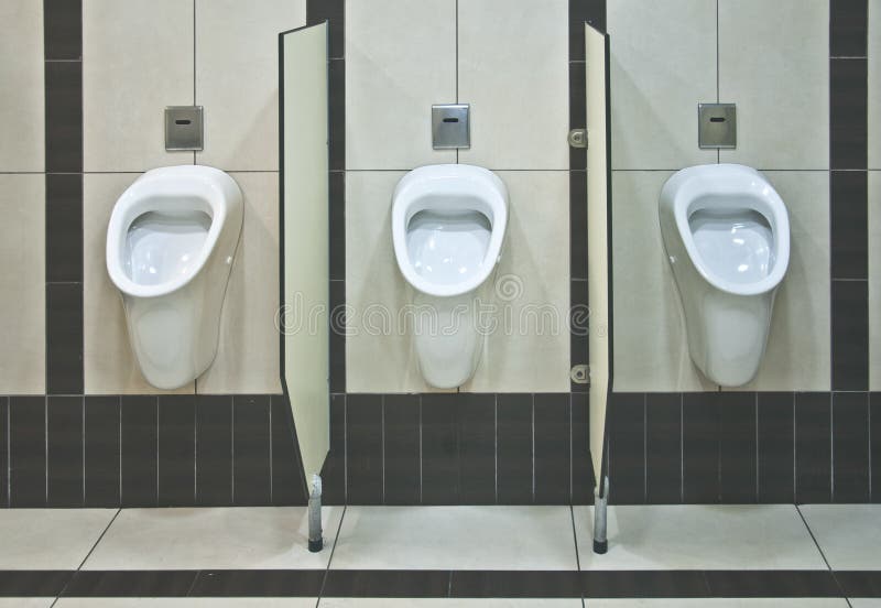 Men s toilet with urinals stock photo. Image of gentlemen - 66617702