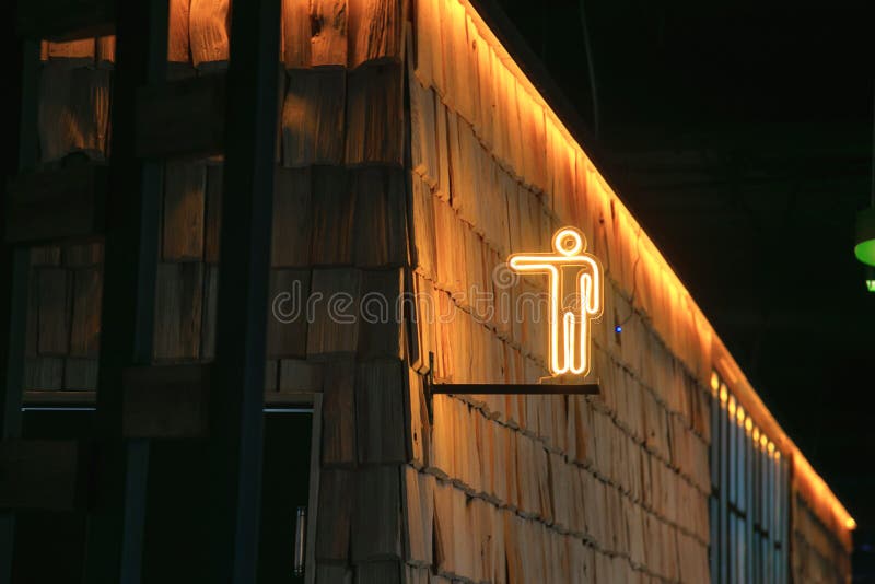 Men s Washroom Icon stock photo. Image of pointer, person - 282411248