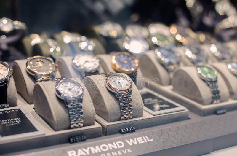 Men`s watch store editorial stock image. Image of expensive - 254685364