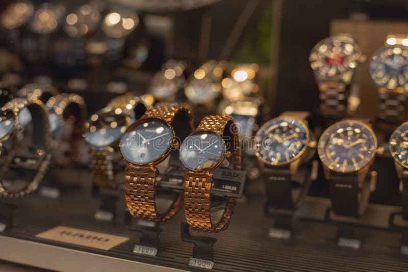 Men`s Watch Store Rado in England Editorial Photography - Image of ...