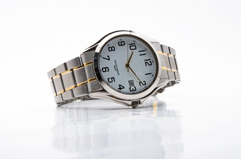 Gold watch stock image. Image of classic, luxury, mans - 13362757