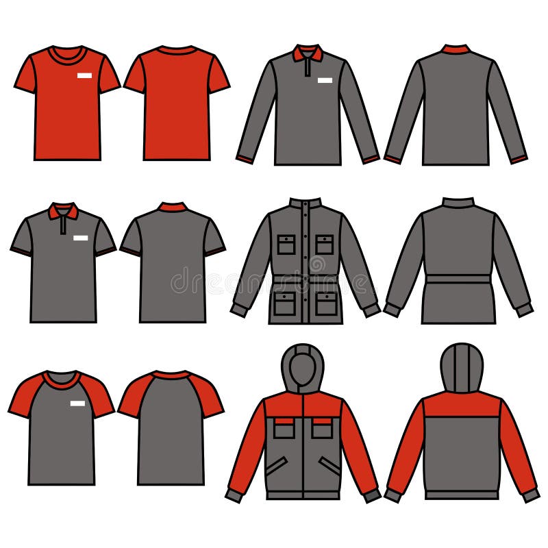 Working Clothes Stock Illustrations – 8,908 Working Clothes Stock ...