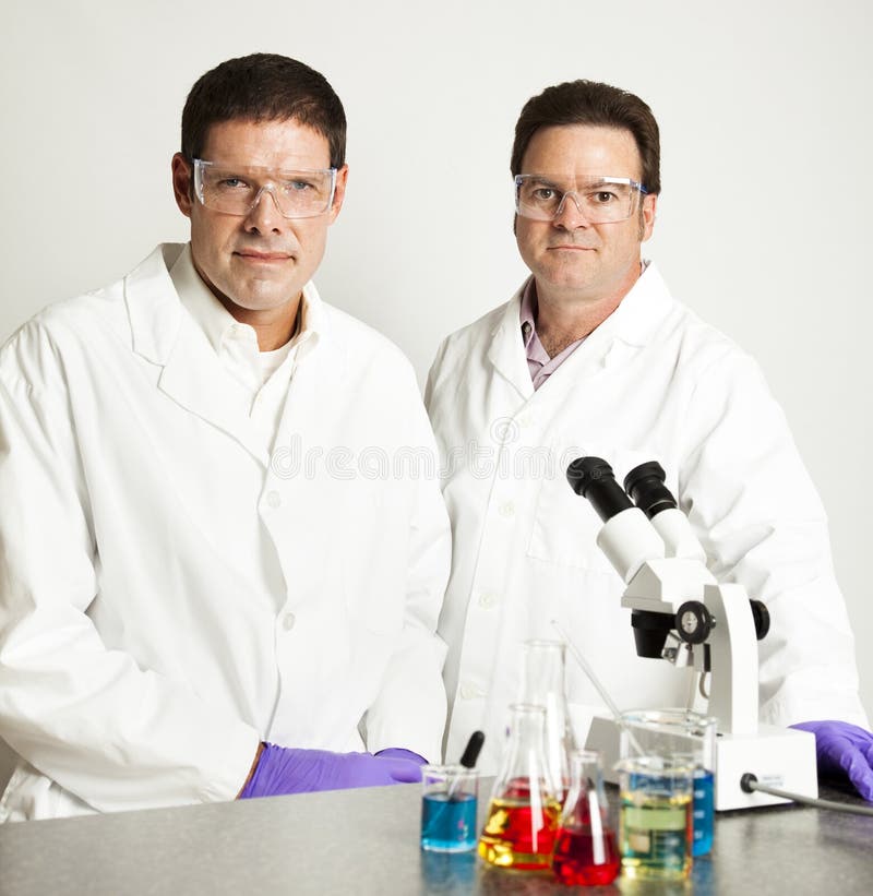 Men of Science stock photo. Image of researcher, research - 14516314