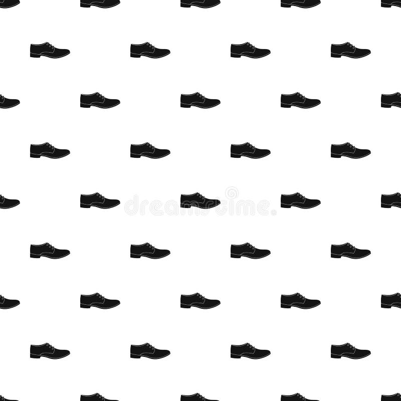 Men shoe pattern seamless stock illustration. Illustration of pair ...