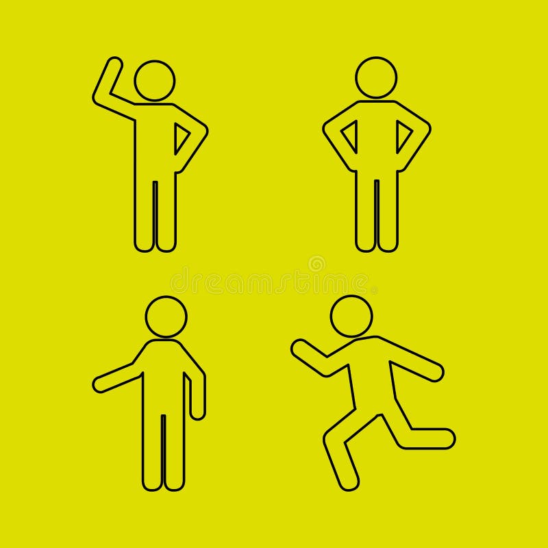 Men sign design stock illustration. Illustration of people - 66640689