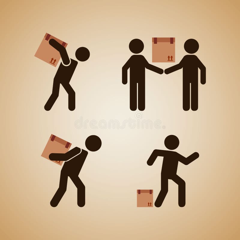 Men sign design stock illustration. Illustration of collection - 66640703