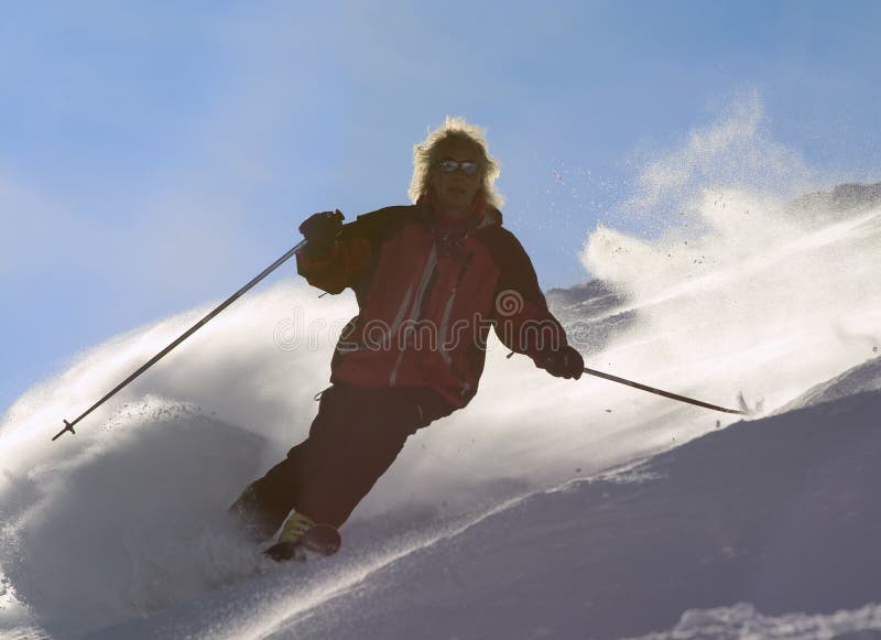 Men on ski stock image. Image of sport, nature, snow, skier - 3647969