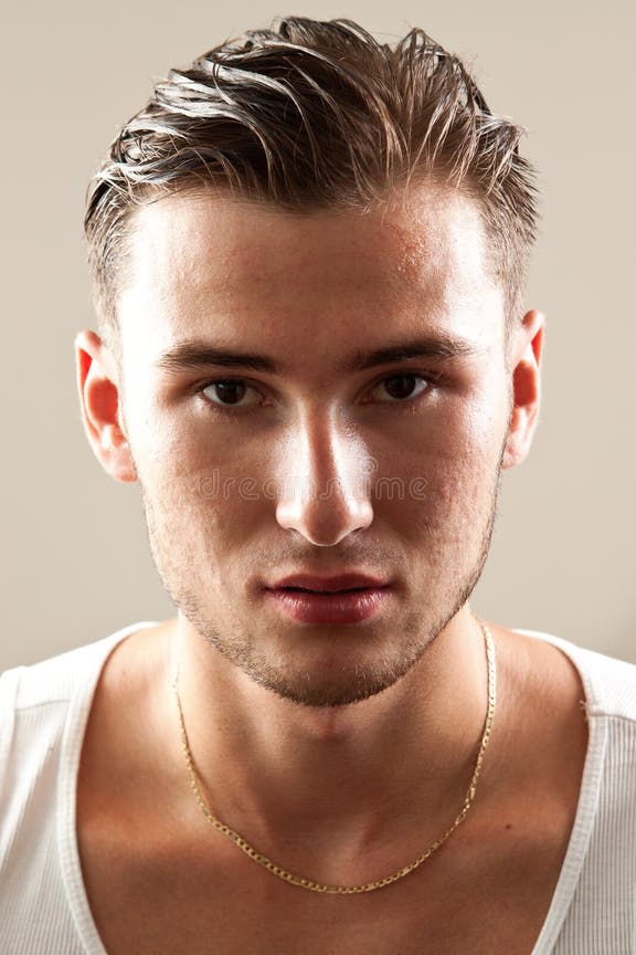 Men Skin Problems are Fixed Stock Image - Image of health, cosmetics ...