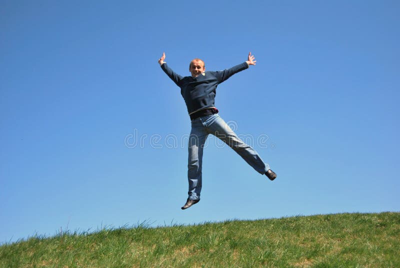 Men with skipping stock photo. Image of endurance, young - 9663286