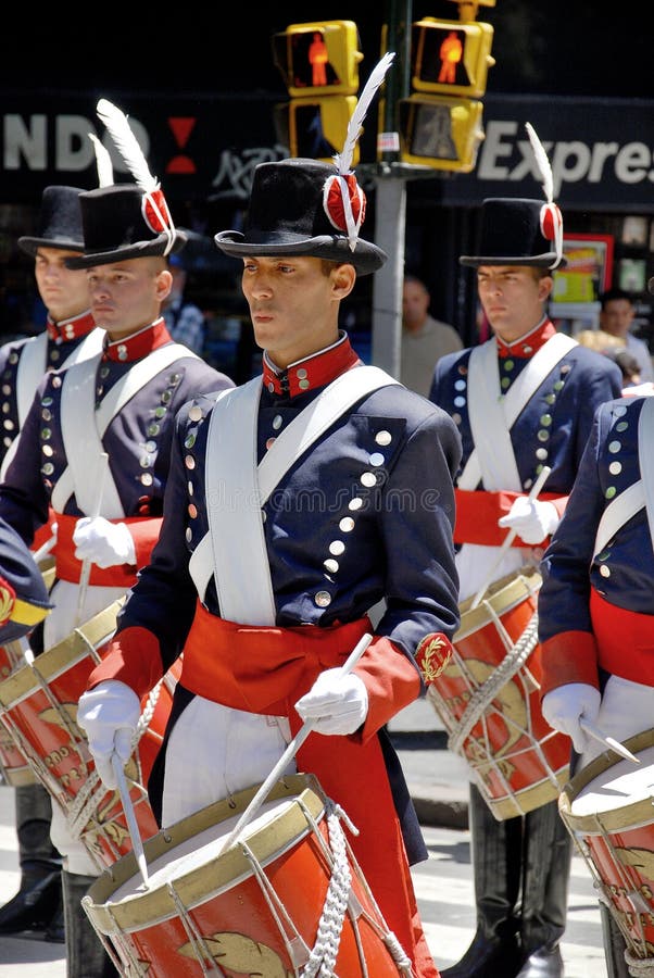 Men in Soldier Costume Parade Editorial Photo - Image of immigration ...