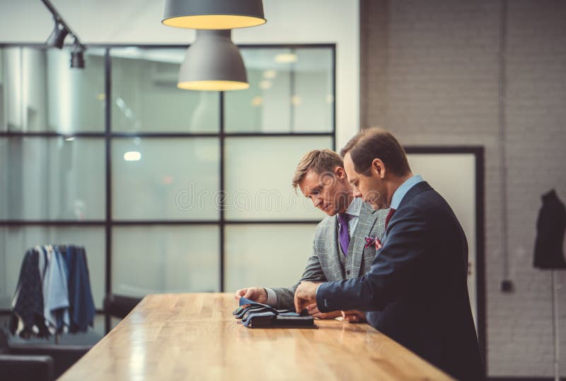 Men in tailor stock image. Image of tailoring, young - 92352661