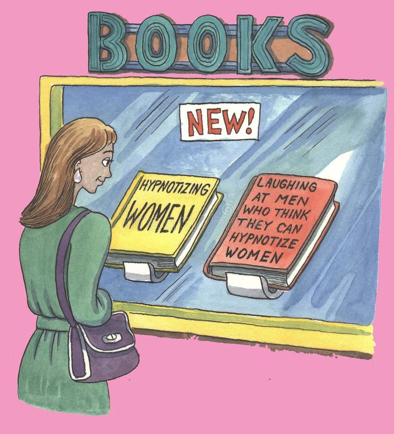 Men Thinking they Understand Women Stock Illustration - Illustration of ...