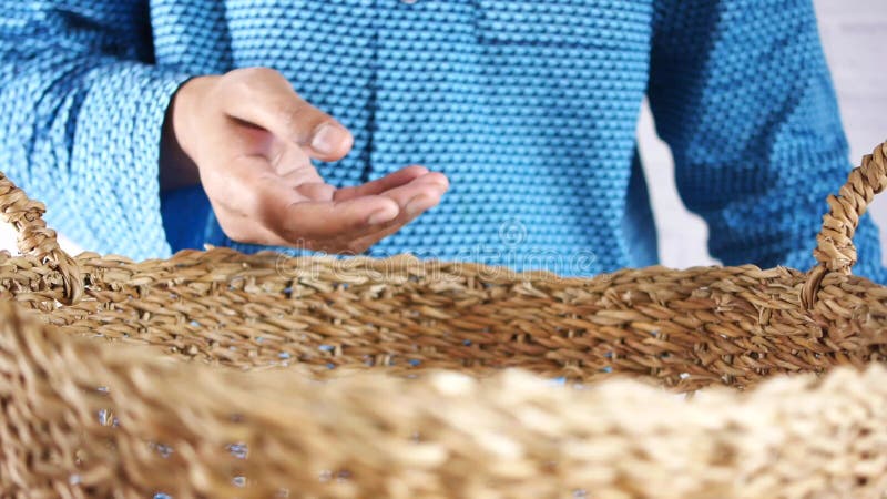 Men Throwing Clothes in Basket on Floor Stock Footage - Video of cloth ...