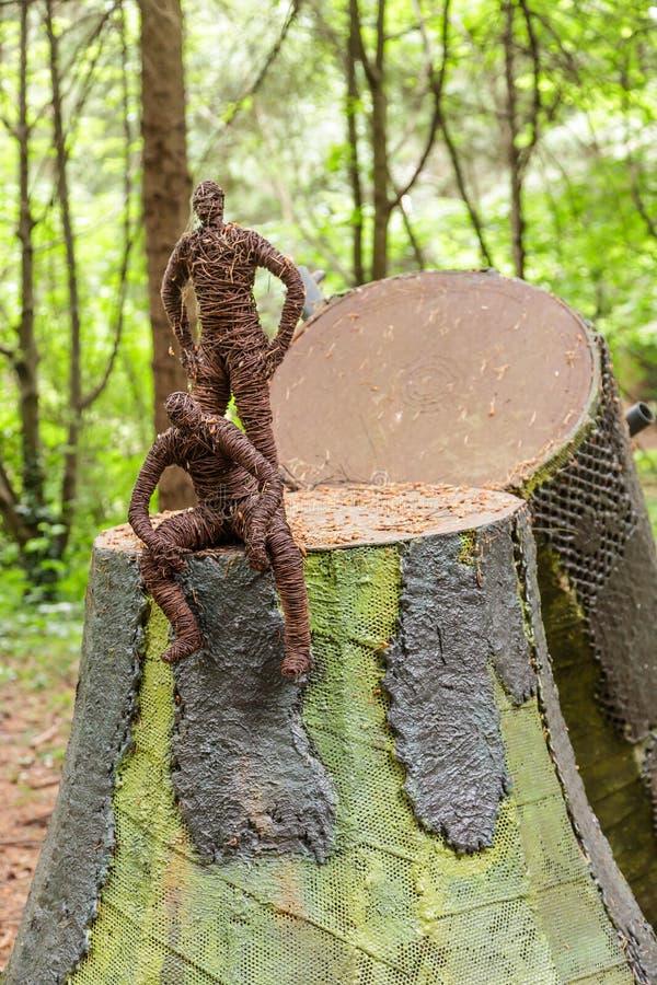 Men of Twigs stock image. Image of twisted, myth, model - 90368409