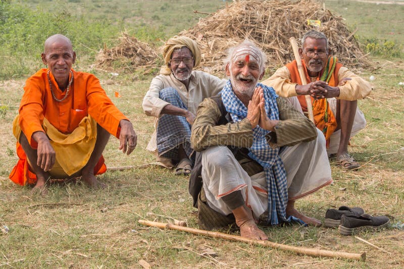 Men of Varanasi editorial photography. Image of hindu - 74212187