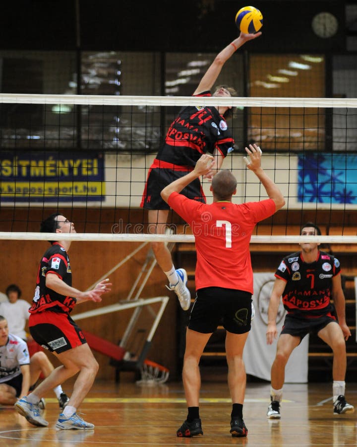 Men volleyball competition editorial stock photo. Image of league ...