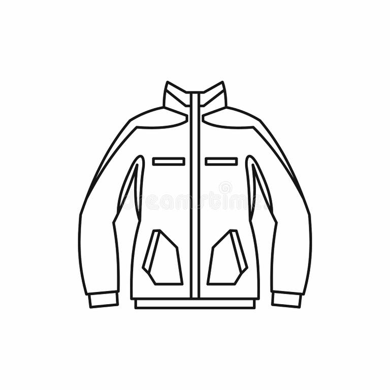 Winter Jacket Stock Illustrations 46 287 Winter Jacket Stock