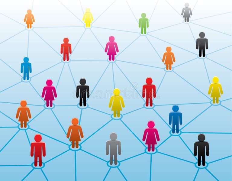 Business Women Network Stock Illustrations – 14,763 Business Women ...