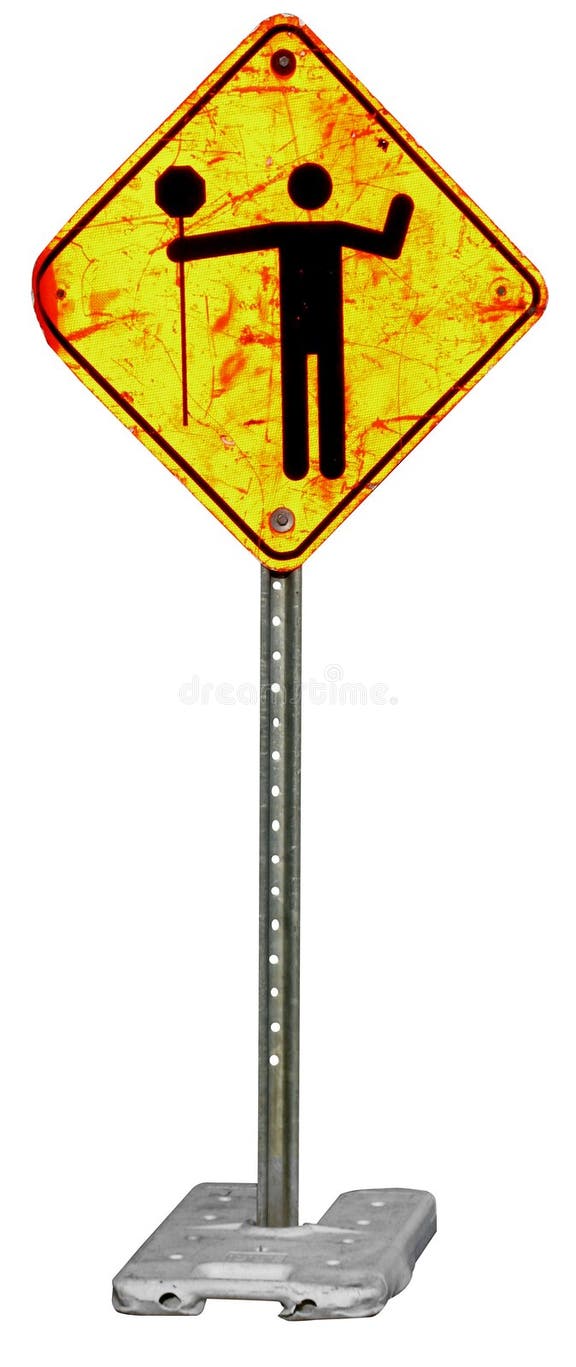 Men at work stock photo. Image of drive, caution, traffic - 13048078