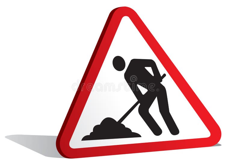 Digging Sign Stock Illustrations – 5,338 Digging Sign Stock ...