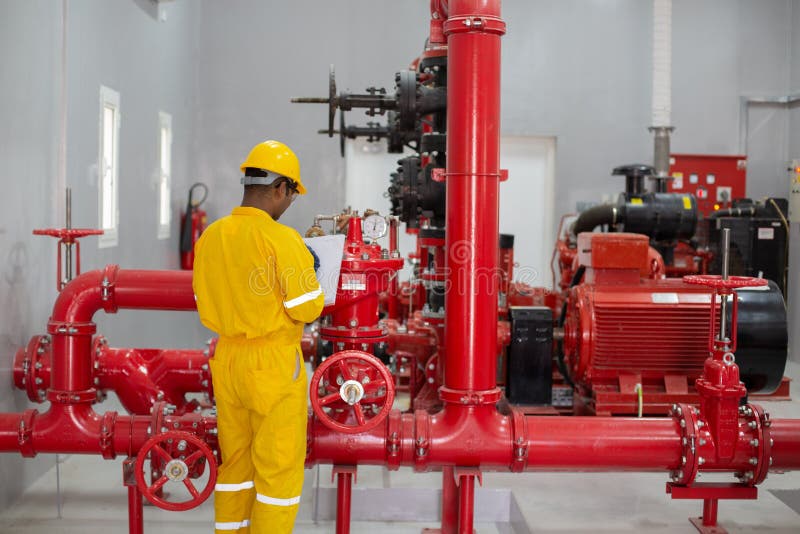 Men Working on Diesel Generator Editorial Stock Image - Image of ...