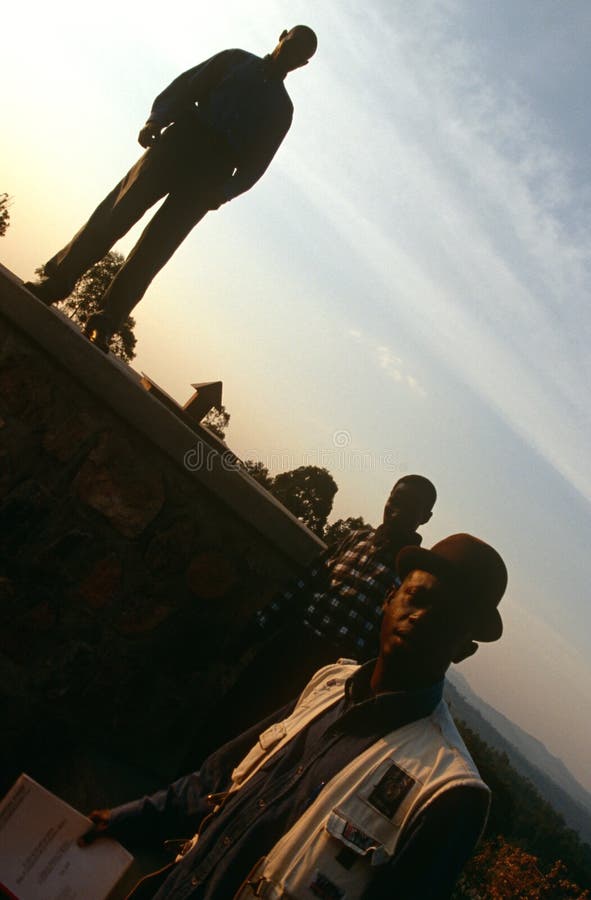 Men Working in a Water Project in Rwanda. Editorial Photo - Image of ...