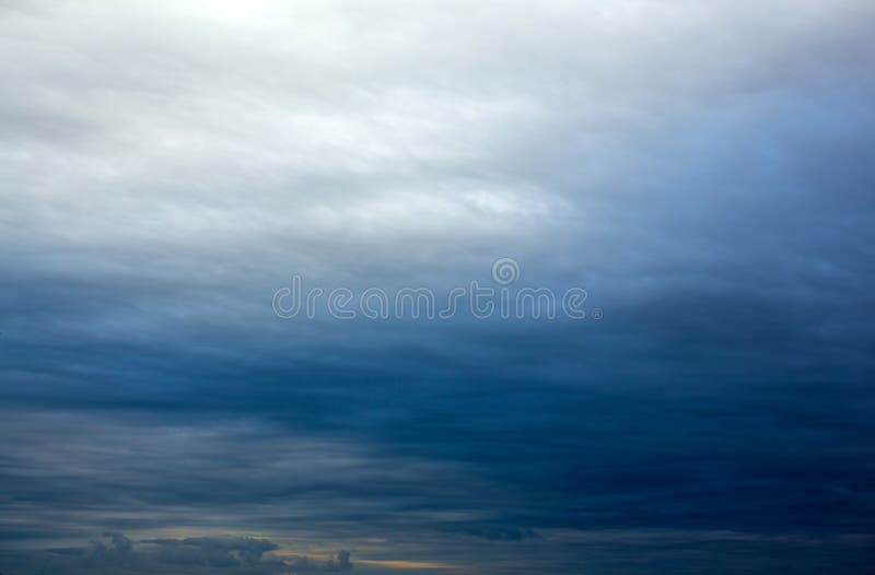 Menacing storm clouds stock image. Image of moody, light - 27955975