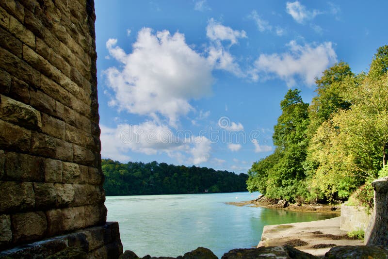 Base of the bridge stock image. Image of history, dramatic - 160700403