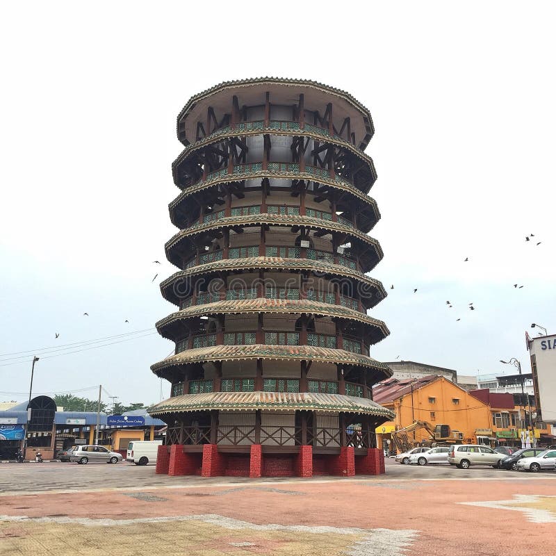 Menara Condong stock photo. Image of perak, condong - 115413334