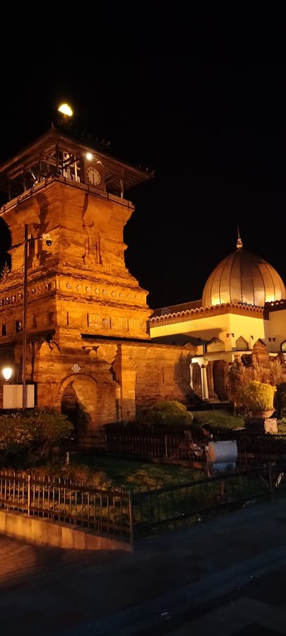 Menara Kudus Indonesia Mosque Stock Image - Image of indonesia, mosque ...