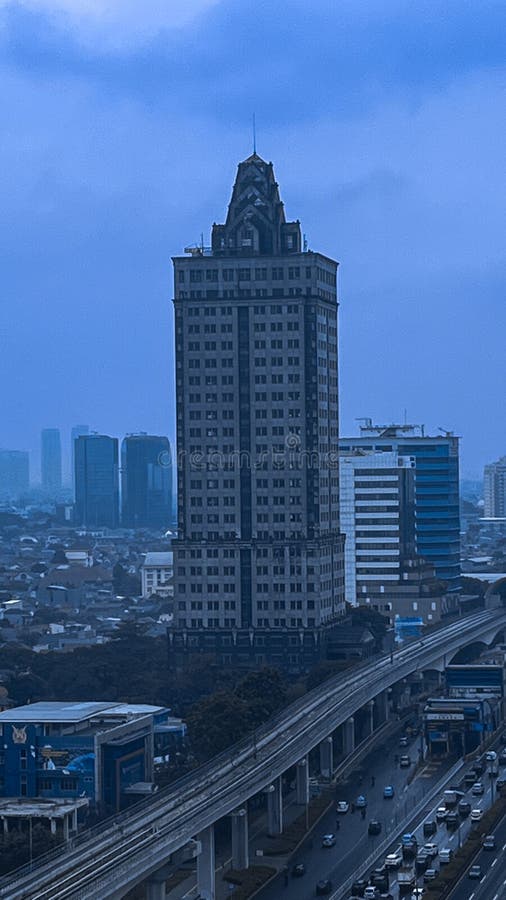 Menara Saidah stock photo. Image of jakarta, saidah - 262480466