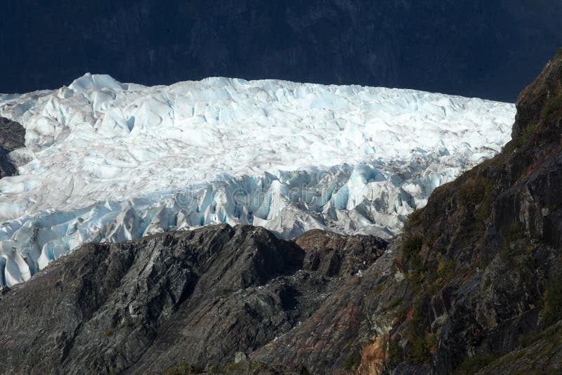 Mendenhall Glacier stock image. Image of mountains, david - 82306099