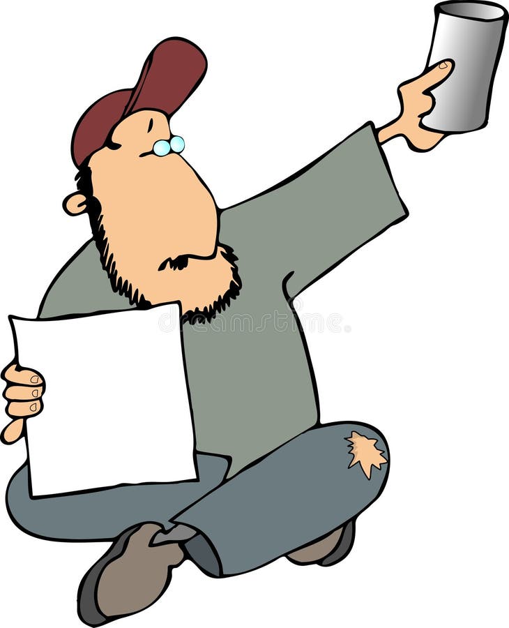 Mendigo Ilustraciones Stock, Vectores, Y Clipart – (5,766 Ilustraciones ...
