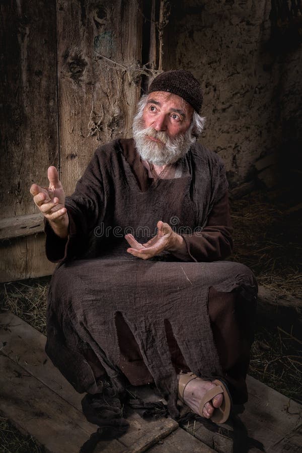 Mendigo En Las Calles De Jerusalén Imagen de archivo - Imagen de biblia ...