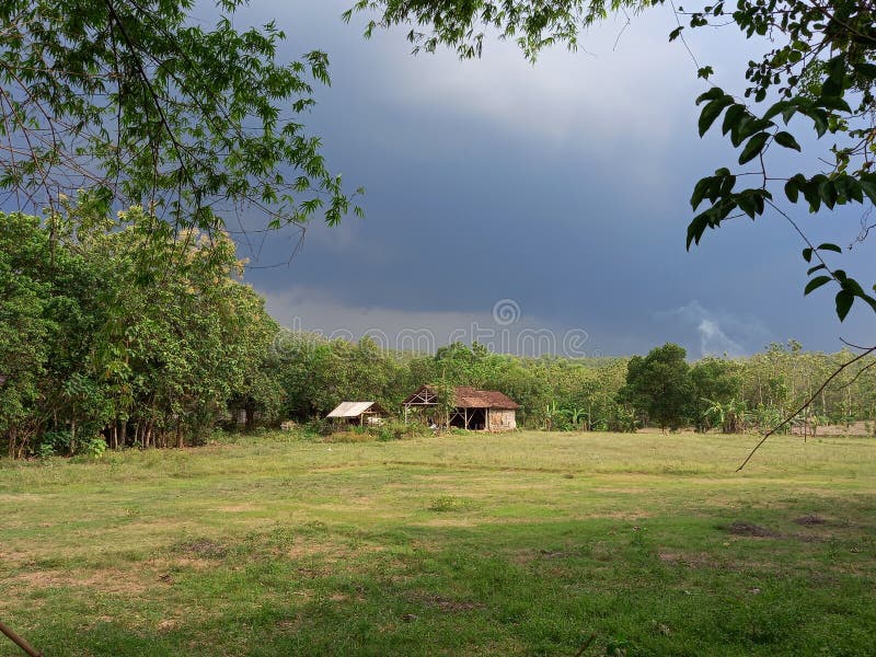 Mendung stock image. Image of mendung, gelap, hari, view - 262581721