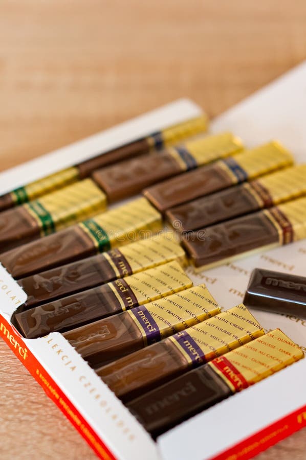 Mercichocolade - Merk Van Chocoladesuikergoed Door Het Duitse Die ...