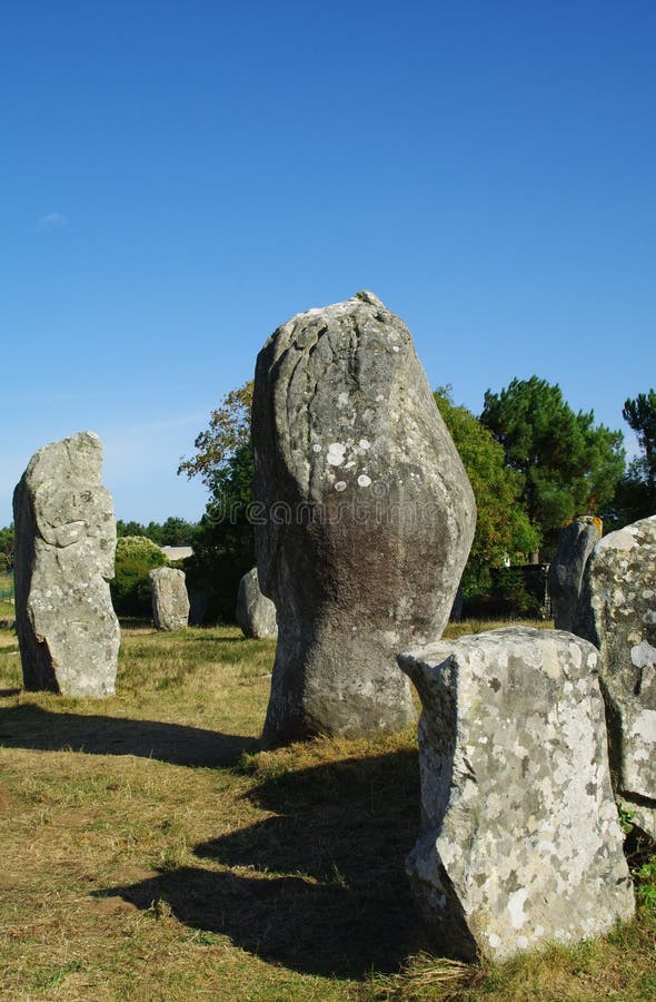 Menhir stock photo. Image of menhir, historic, building - 11704806