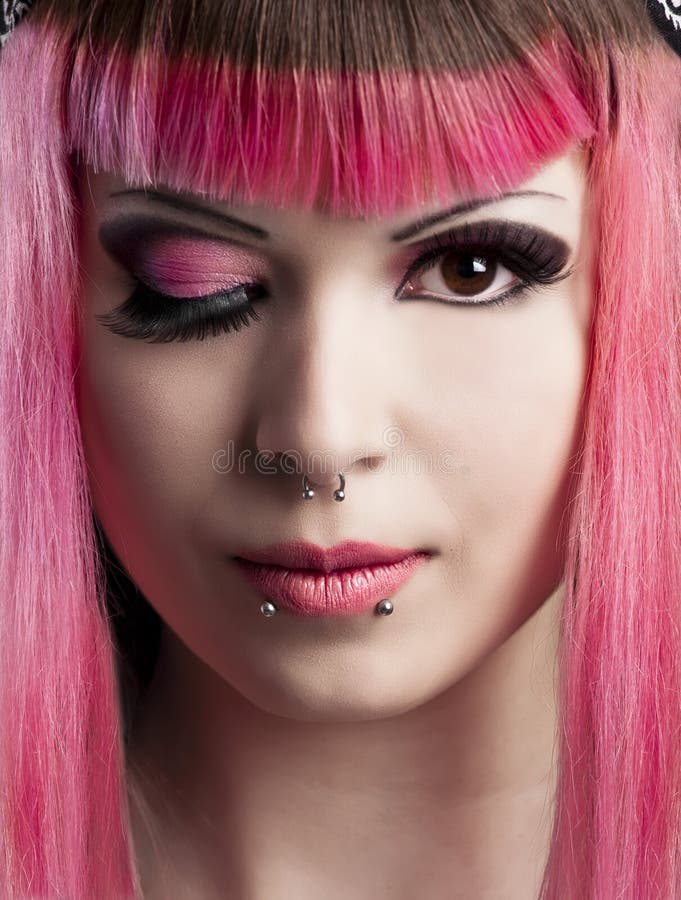 Menina do punk imagem de stock. Imagem de senhora, adulto - 29527483