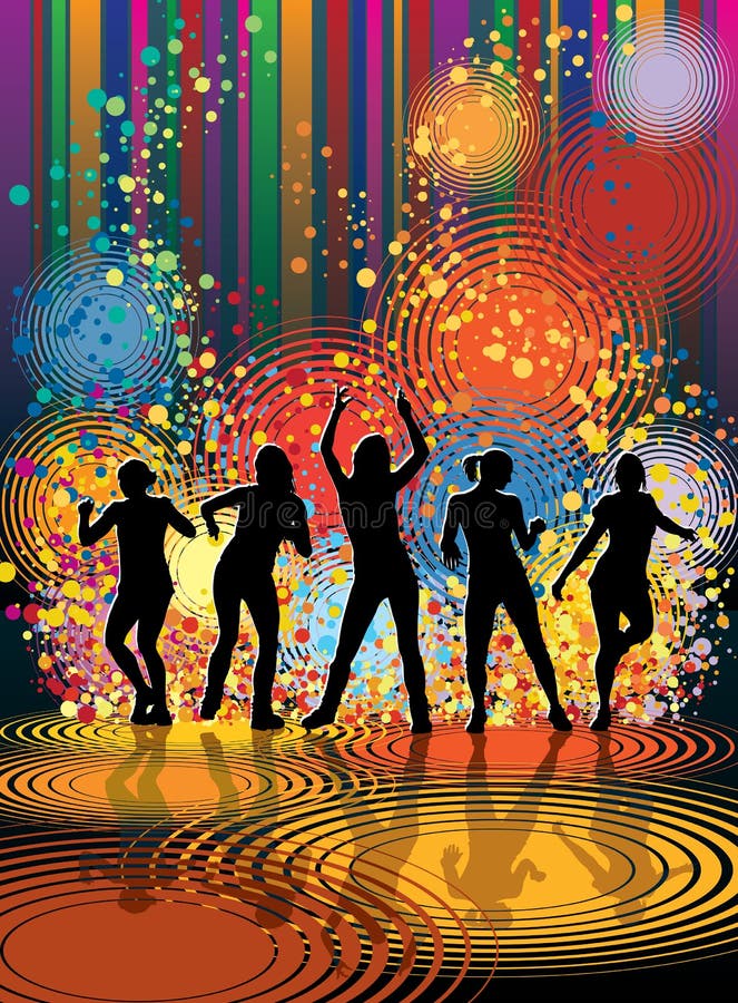 Multidão Do Desfile De Moda Ilustração Stock - Ilustração de desempenho ...