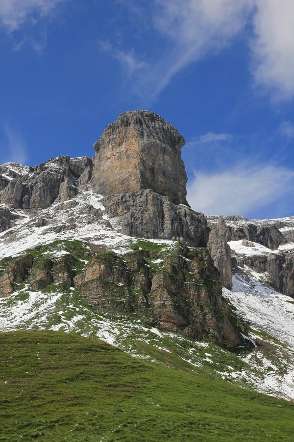 Klausenpass in De Zwitserse Alpen Stock Foto - Image of heuvel, gebied ...