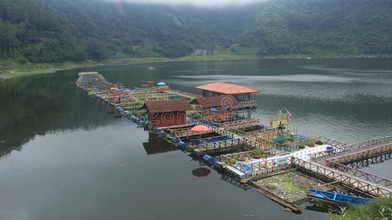 Menjer Lake Tourism Object in Wonosobo Regency, Central Java, Indonesia ...