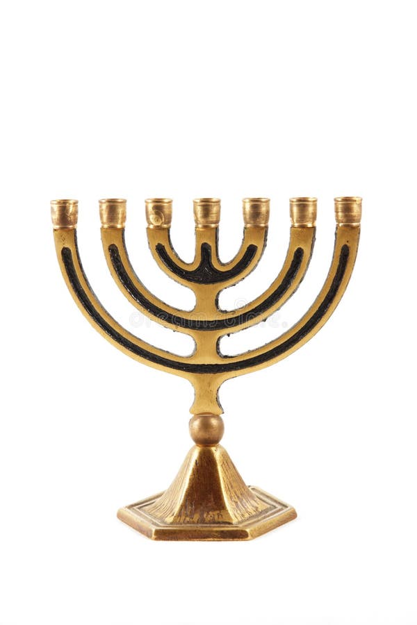 Menora stock image. Image of light, hanukkah, holiday - 14896205