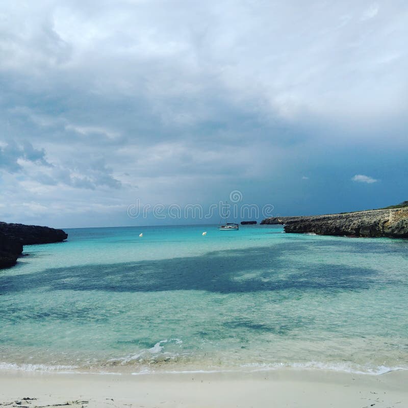 Menorca sea stock photo. Image of menorca, paradise - 106720342