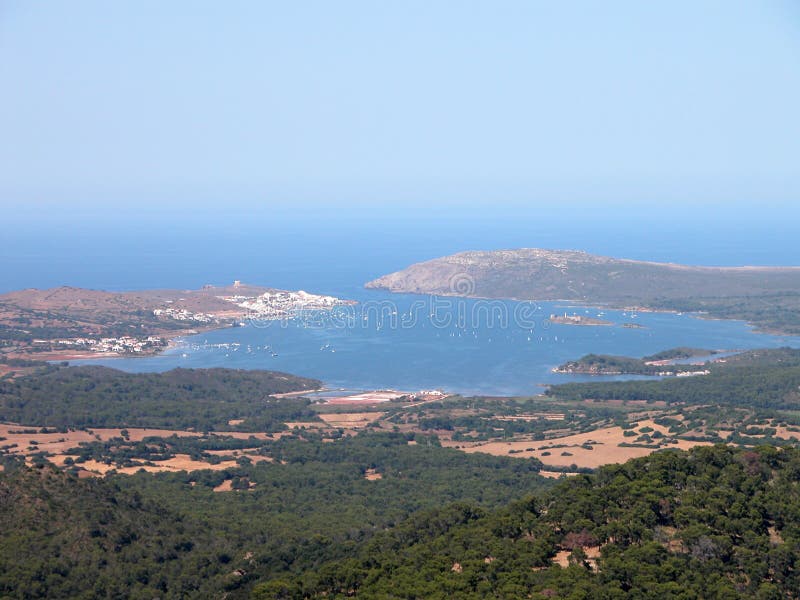 Menorca View stock image. Image of tourism, clear, toro - 6215955