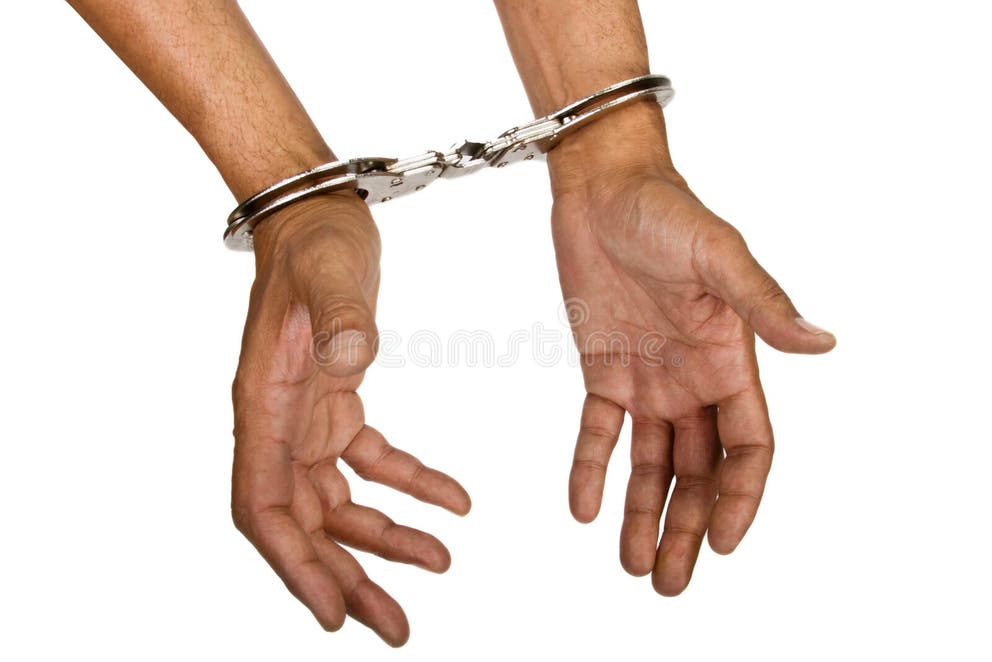 Menotté image stock. Image du captif, prison, emprisonné - 3966031
