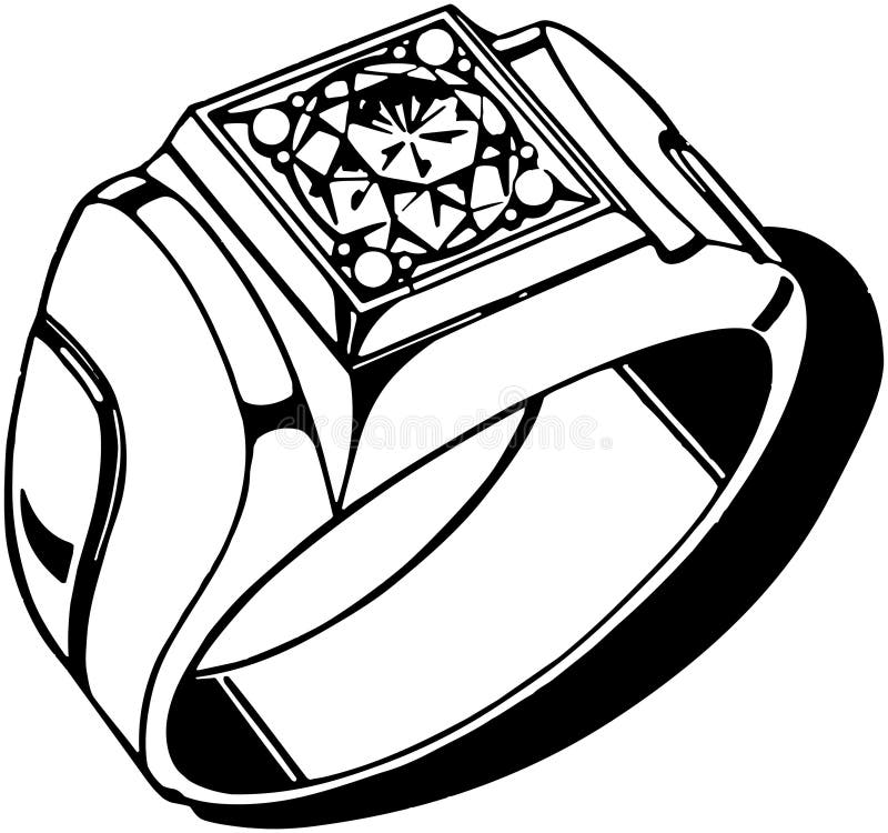 Mens Ring Stock Illustrations – 291 Mens Ring Stock Illustrations ...