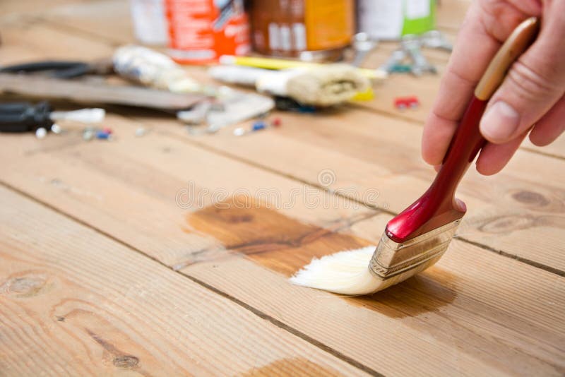 Het houten vernissen stock foto. Afbeelding bestaande uit vernis - 45963430