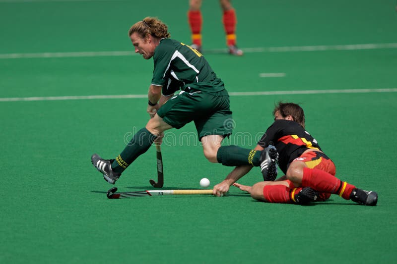 Mens field hockey action editorial photo. Image of active - 12540156