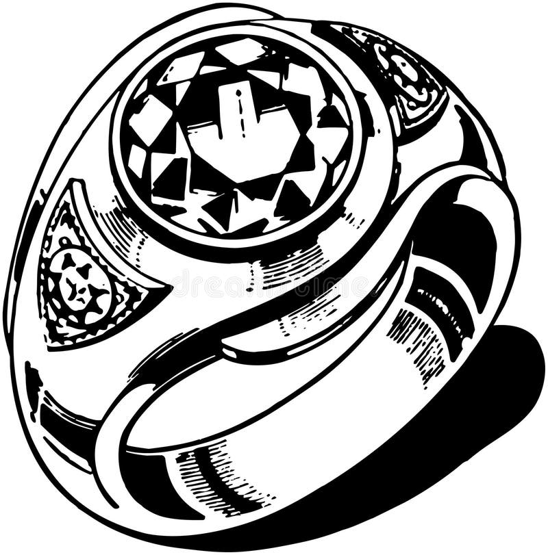 Mens Ring Stock Illustrations – 115 Mens Ring Stock Illustrations ...