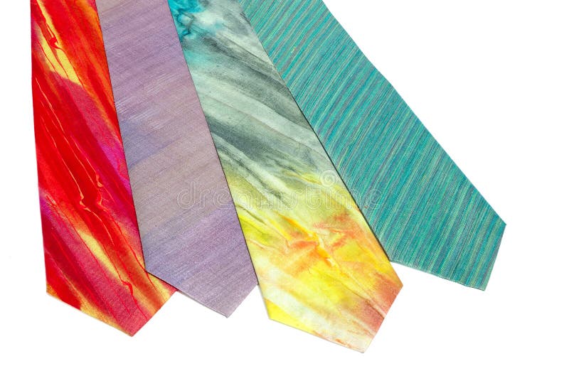 Two silk neckties stock image. Image of detail, blue - 21483641